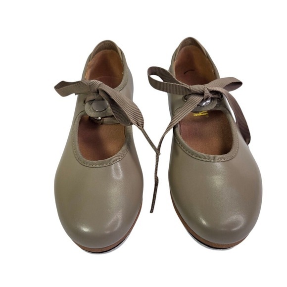 Bloch | Shoes | Bloch Dance Girls Annie Tyette Tan Tap Shoes S350 ...